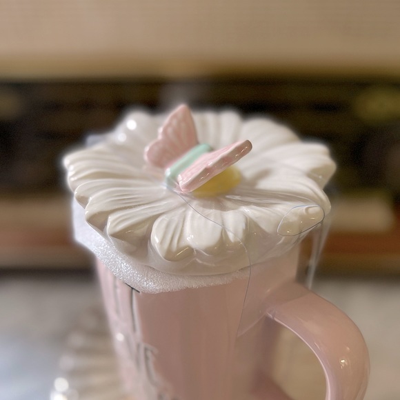 Rae Dunn | Dining | Newrae Dunn Let Love Bloom Pastel Pink Mug With ...